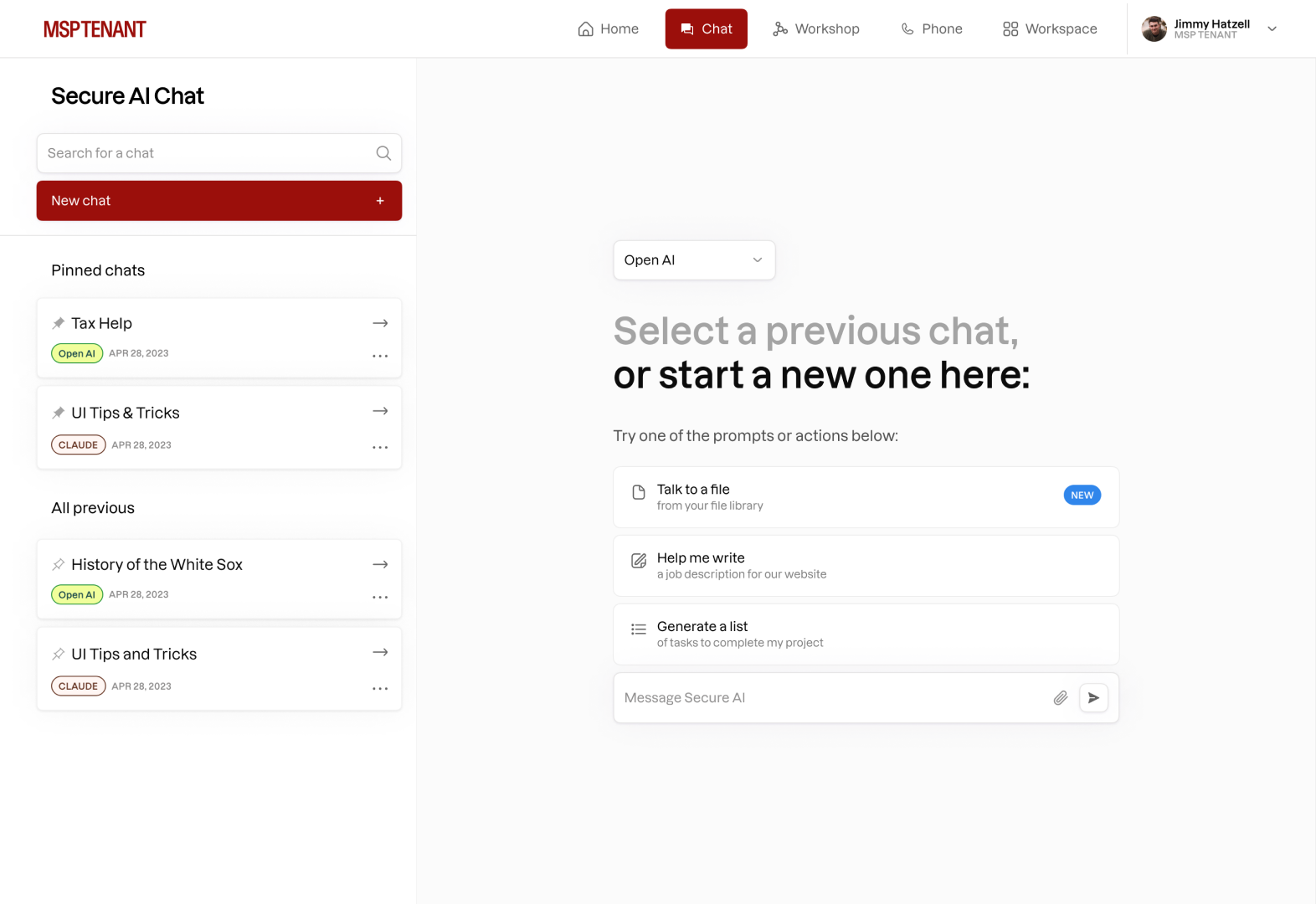 Hatz AI | The Secure AI Platform for MSPs and SMBs